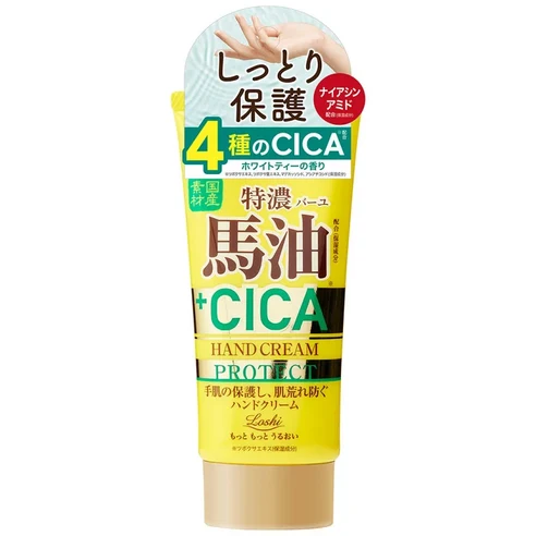 COSMETEX ROLAND Loshi 樂絲 馬油&CICA極潤護手霜 80g - 滋潤保濕, 80g, 1條 - 手部護理 | 酷澎
