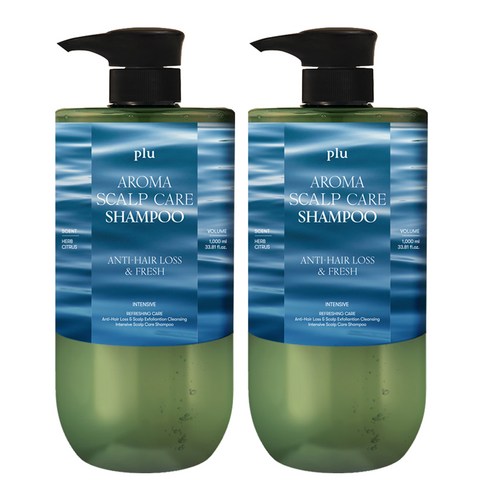 '플루 아로마 두피 케어 탈모 샴푸 시트러스 허브향, 1L, 2개' 최저가 검색, 최저가 29,020원 - 할인 알림