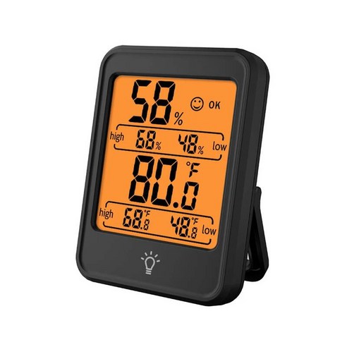 MC40 MC41 LCD Digital Thermo-Hygrometer Indoor Thermometer Hygrometer ...
