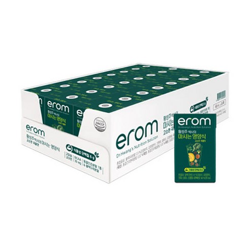 이롬 황성주 박사의 마시는 영양식 140ml x 24개 - 두유 | 쿠팡