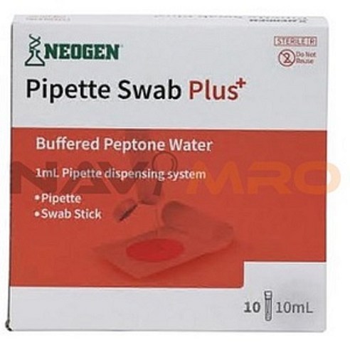 [NEOGEN(3M)] Pipette Swab Plus Saline / BPW 스왑키트 미생물검사 샘플채취 손세균검사 - 과학 ...