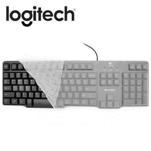 logitech 로지텍 G100전용 키보드 키스킨 키보드덮개 - 무선 키보드+마우스세트 | 쿠팡