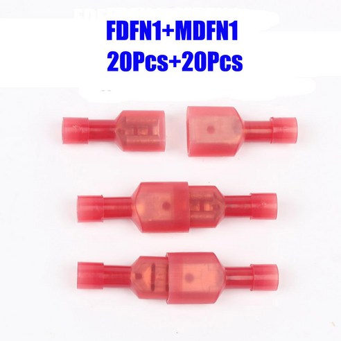FDFN .25 250 MDFN .25 250 나일론 투명 절연 터미널 삽입 스프링 온도 난연 터미널 - 충전지/건전지충전기 | 쿠팡