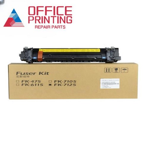 FK-7125 퓨저 어셈블리 프린터 복사기 예비 부품 분해 Kyocera FS 3212i 4012i 4020i 용 정품 95% ...