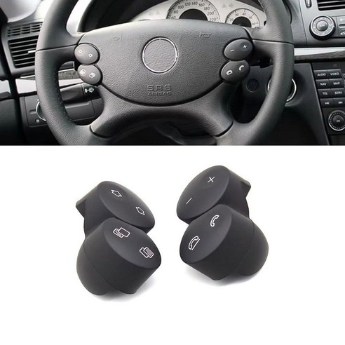 Goodithy Interior 인테리어 Steering Wheel Button Cover Multifunction ...