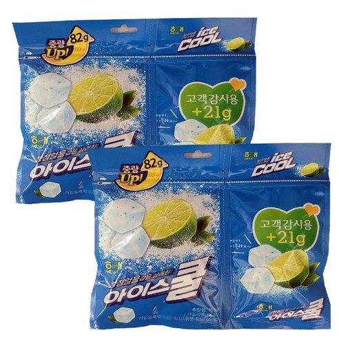 '해태제과 아이스쿨껌 리필껌 츄잉껌, 103g, 2개' 최저가 검색, 최저가 7,990원 - 할인 알림
