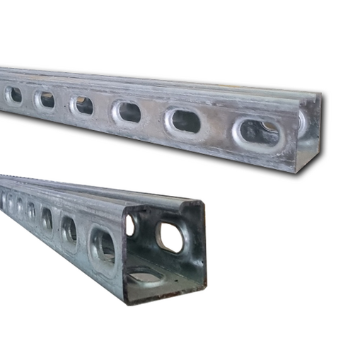 시스템찬넬 (System Channel) 40x40 3M GI[아연]도금 3면타공찬넬 - 기타건설자재 | 쿠팡