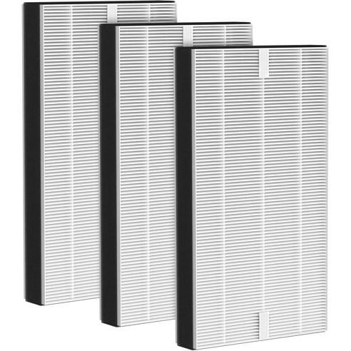 3 Pack F1 HEPA Replacement Fil-ter Compatible with 3M Filtrete Air Puri ...