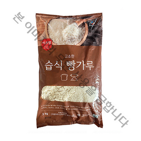 CJ 이츠웰 고소한 습식 빵가루 2KG X 1개, 2kg, 1개 - 밀가루 | 쿠팡