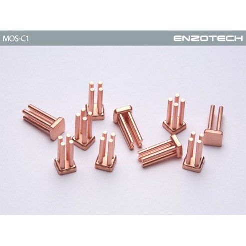 ENZOTECH MOS-C1 全銅散熱片 MOSFET專用 10顆裝, 1個 - 冷卻架/涼網 | 酷澎