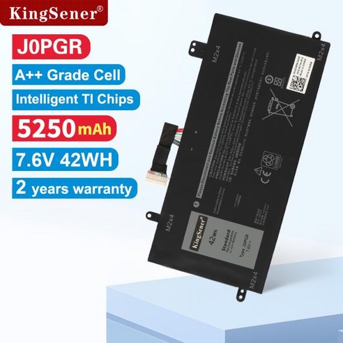 KingSener 노트북 배터리 델 래티튜드 5285 5290 시리즈 T17G 1WND8 JOPGR X16TW 용 7.6V ...