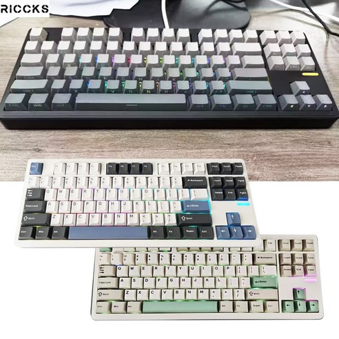 [SMTONE] Riccks RS8 객제화 무선 게이밍 기계식 키보드 87키 블루투스 RGB 4000mAh/8000mAh GASKET구조 - 기계식키보드 | 쿠팡