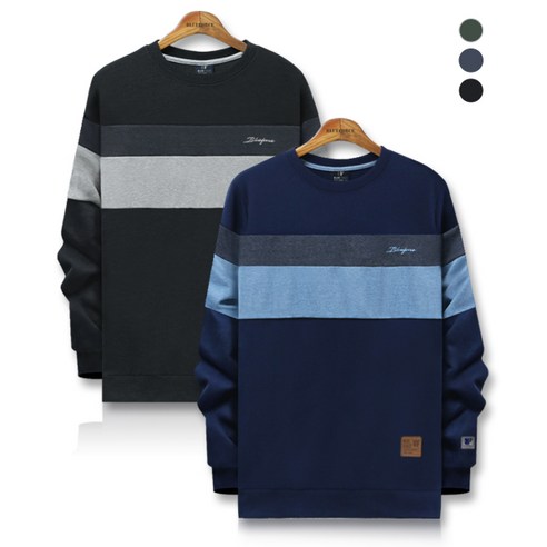 BLUEFORCE 2PACK 티번 맨투맨 스웨트 티셔츠 - 맨투맨 | 쿠팡