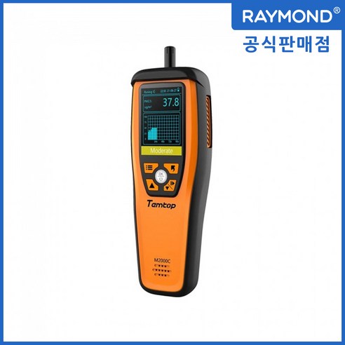 TEMTOP M2000C/CO2측정기/이산화탄소 측정기/초미세 미세먼지 CO2 포름알데히드 파티클/미세먼지 진단/이산화탄소 농도 ...