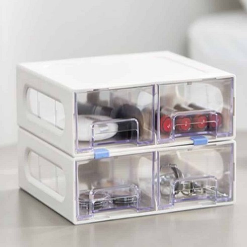 화장대서랍 칸칸이서랍 멀티 박스 중 4단 str+604Gl - 기타 수납박스 | 쿠팡