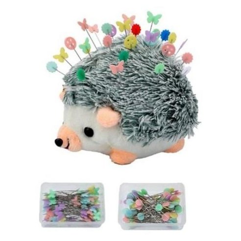 핀봉 핀쿠션 pin 고슴도치 꽂이 세트 바늘핀 hedgehog pincushion set - 바늘꽂이/핀자석 | 쿠팡
