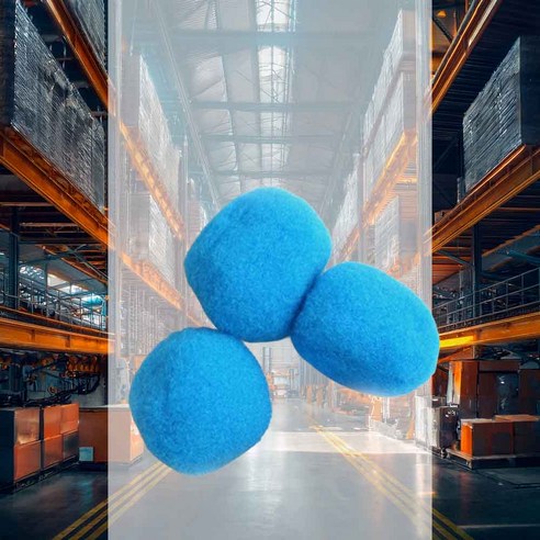 수예용품 뿅뿅이 50mm 파랑 DIY공예 유치원만들기 인형눈알 유치원환경구성 솜뭉치 폼폼이 - 색방울/폼폼이 | 쿠팡