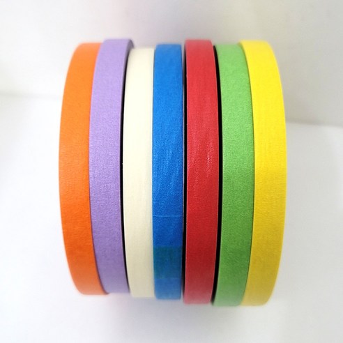 SICAD EUROCEL 유로셀컬러마스킹테이프 12mm x40M 1개 - 데코테이프 | 쿠팡