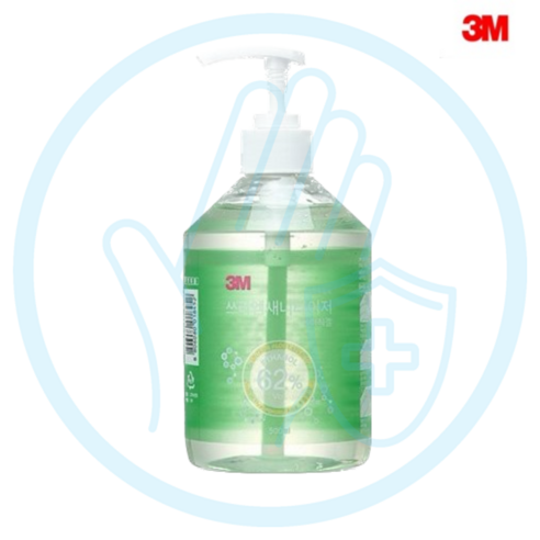 3M 새니타이저 손소독제 베이직겔 62% 500ml - 유아손세정제 | 쿠팡