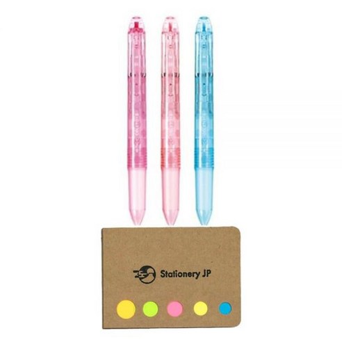 Stationery JP Pilot Hi-tec-c Coleto 5가지 색상 멀티 펜 바디 부품 도트 패턴 고무 그립 3팩 ...