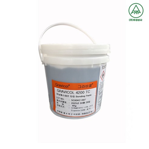 폴린트 내식퍼티 GRAVICOL 4200TC 4kg - 에폭시/수지경화제 | 쿠팡