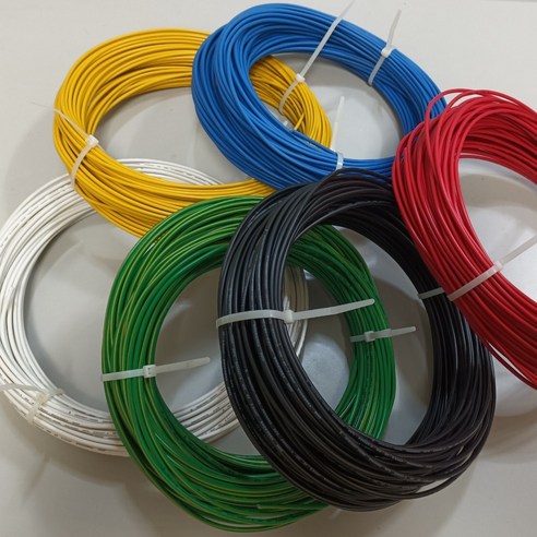 VSF KIV전선 1.0SQ 1.5SQ 2.5SQ 10M단위 판매/단선 연선 - 전선/케이블 | 쿠팡