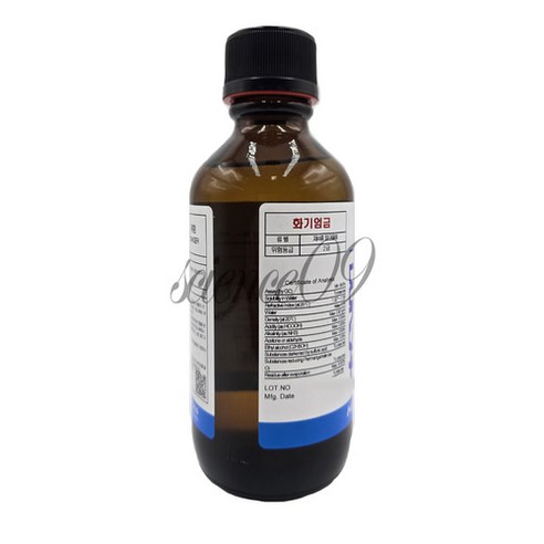 세탄올 세틸알콜 Cetanol Cetyl Alcohol 500g (시) 36653-82-4 공구과학 - 시약병 | 쿠팡