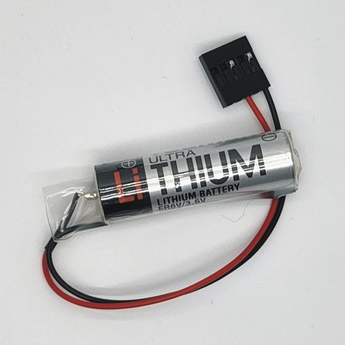 Toshiba 도시바 ER6V 3.6V 2000mAh JAE-5P-RB Yaskawa ER6VC3N PLC 배터리 Battery ...