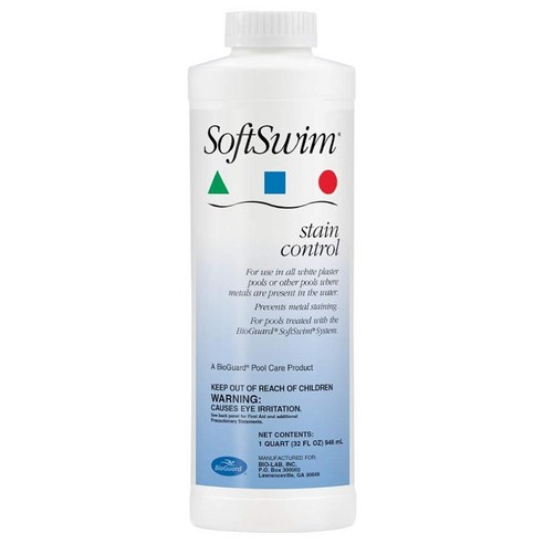 BioGuard SoftSwim Stain Control (32 oz) - 대형/패밀리풀장 | 쿠팡