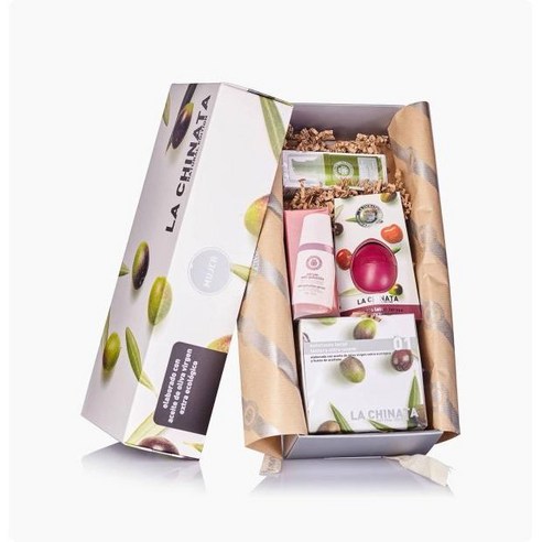 스페인 라치나타 La Chinata women's gift set 여성 기프트 세트 팩, 4세트 - 바디케어 | 쿠팡
