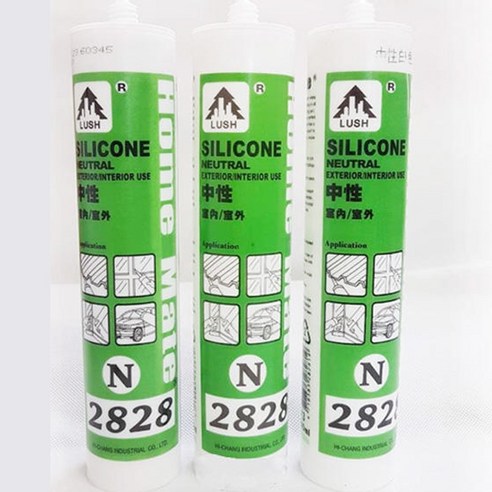 樹牌N2828 中性矽利康 300ml 中性SILICON 矽力康Silicone 含稅附發票, N2828透明, 1個 - 矽膠 | 酷澎