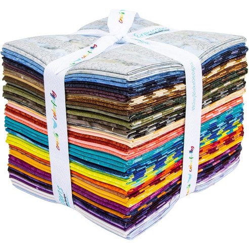 (100% 미국 정식 수입) ExpressiON 온s Batiks Elementals Get in Line 27 Fat ...