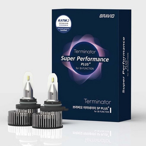 브라비오 LED 터미네이터 SP 9005타입 바이펑션 플러스 합법 인증 LED 전조등, 9005, 1개 - 실내등/미등/브레이크등 | 쿠팡