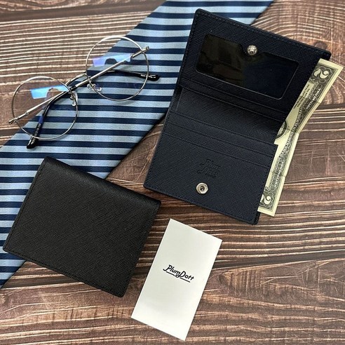 국산 플럼도트 MA4소가죽 사피아노 똑딱이카드지갑 - 지갑 | 쿠팡