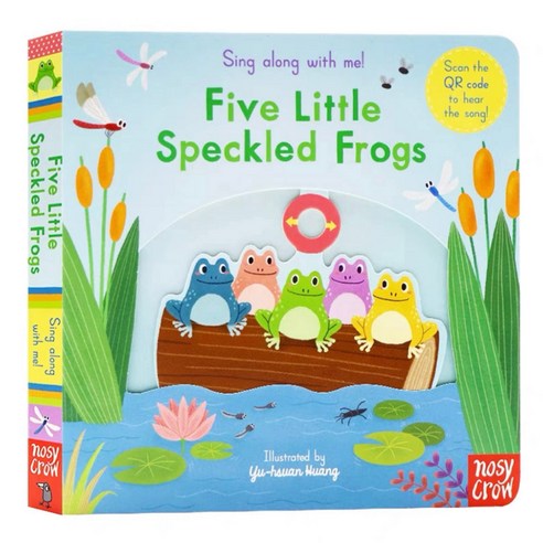 英文兒歌 Sing Along 19: Five Little Speckled Frogs 兒童英語學習教材, nosy Crow - 外語 ...