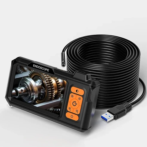 30M 카메라 4.3'' IPS 스크린 HD 강성 케이블 파이프 하수구 검사 보어스코프 방수 2000mAh - 기타 액세서리 | 쿠팡
