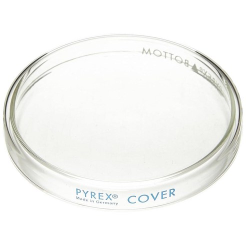 Pyrex 3160-101 100x15mm 유리 페트리 접시 커버 포함 (12팩) - LED과학재료 | 쿠팡