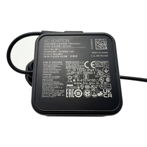 ASUS 노트북 전원 공급 장치 충전기용 ADP-45ZE B AC 어댑터 AD10280 19V 2.37A 45W 4.5x3 ...