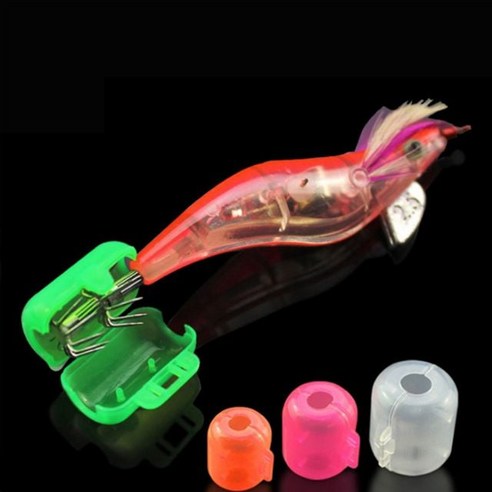 Egi Egi cap hook safety cover 20 pieces needle cover hook - 바다 낚싯대 | 쿠팡