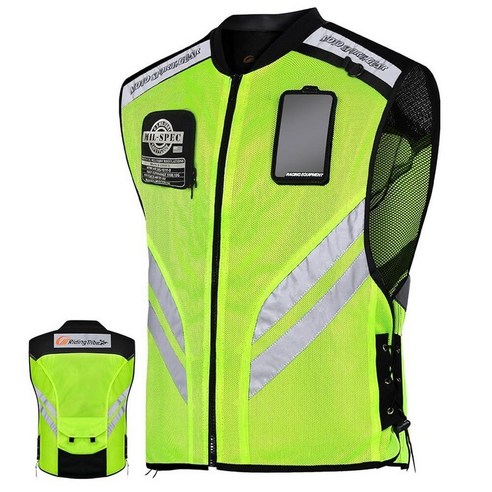 HONTIUS Motorcycle Vest Police Traffic Ride Safer Travel Safety ...