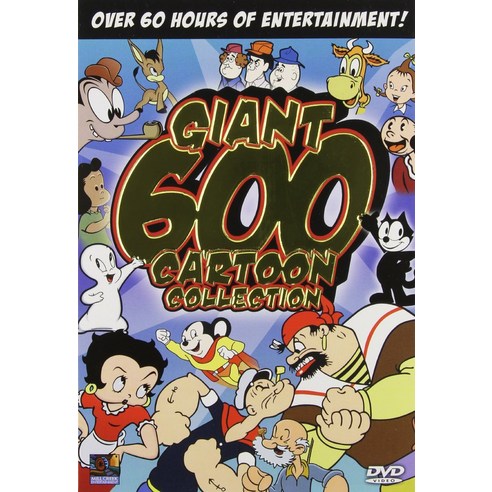 Giant 600 Cartoon Collection - 액티비티북 | 쿠팡