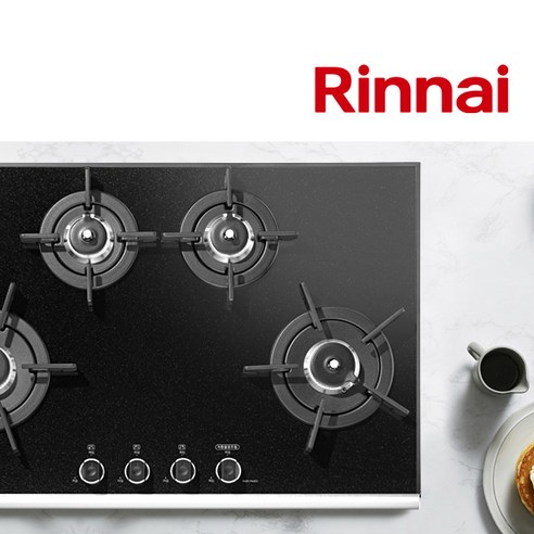 린나이 4구 빌트인 와이드 가스쿡탑 가스레인지 전기코드식 RBR-P4400 710x480 - 가스레인지 | 쿠팡