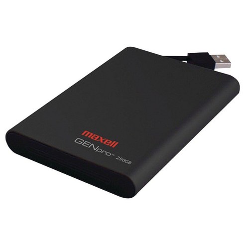 Maxell Genpro Portable Hard Drive 665206 하드 디스크 드라이브 - POS/바코드스캔 | 쿠팡