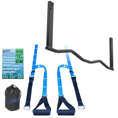 Ultimate Body Press Joist 마운트 풀업 바 및 스트랩 시스템 - 치닝디핑 | 쿠팡
