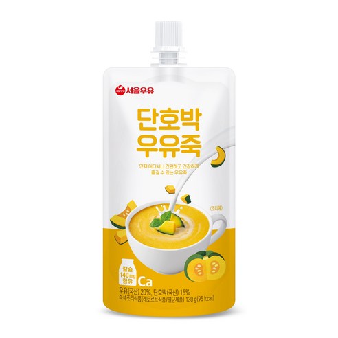 서울우유 단호박우유죽 130g, 130g, 30개 - 즉석죽 | 쿠팡
