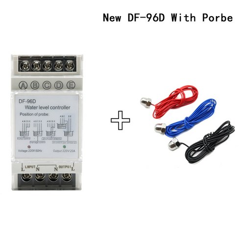 DF 96D 96DK 펌프 레벨 수위 컨트롤러 감지 워터 액체 2M 스위치 센서 20A 220V 전선 - 다기능측정도구 | 쿠팡