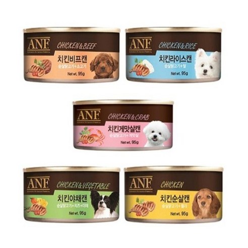 ANF 치킨 강아지캔 95g 캔 - 캔 | 쿠팡