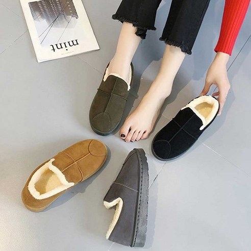 발편한 여성 스웨이드 로퍼 드라이빙 슈즈 털신 선물 sky+224yq - 로퍼 | 쿠팡