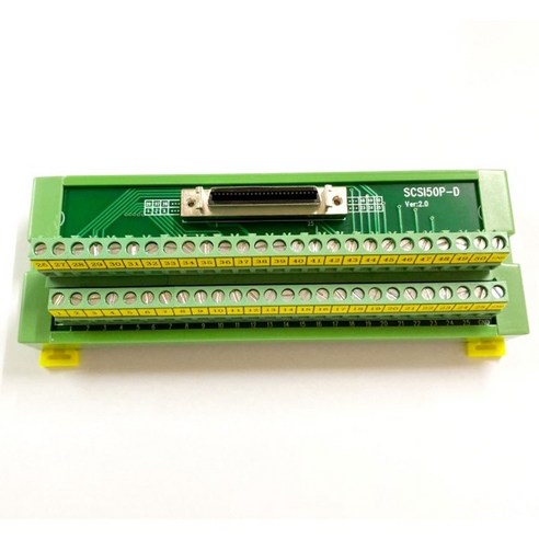 佑齊企業 iCmore SCSI-50P母頭 CN型 (長窄版) 中繼端子台模組 SCSI端子台轉接板(含稅), 1個 - 其他電器安裝附件 | 酷澎