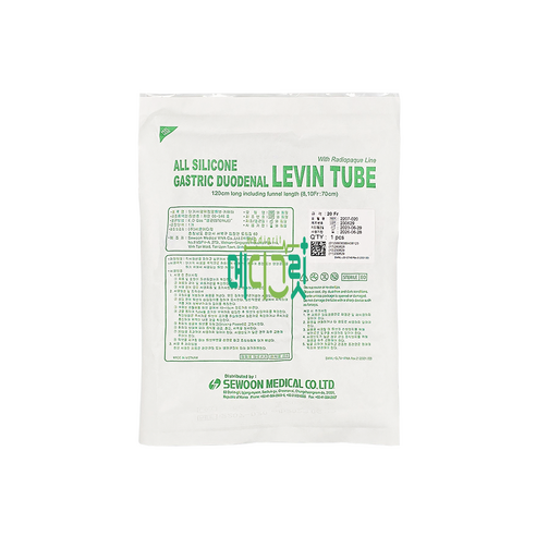 세운메디칼 세운 레빈튜브 20FR / Levin Tube L-Tube - 기타의료기기 | 쿠팡